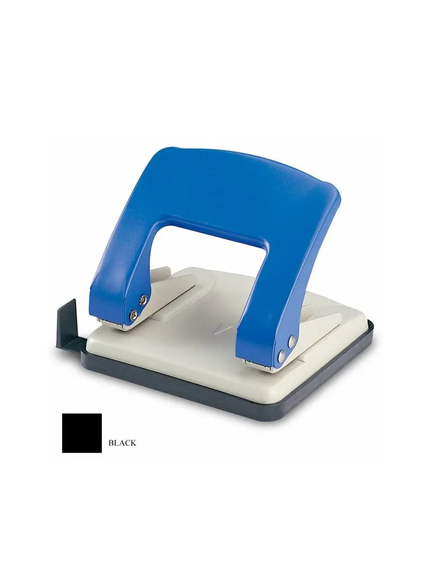 Дырокол Stylish Medium 09660GR/BLCK