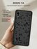 Чехол на Xiaomi Redmi 7A / Сяоми Редми 7А с принтом "Милые чёрные бантики 4"