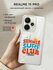 Чехол на Realme 15 Pro / Реалми 15 Про с принтом "Summer surf club", прозрачный