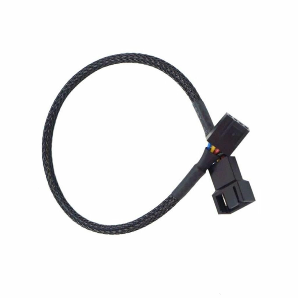 Разветвитель 4Pin для вентиляторов 1 к 1/2/3 с кабелем питания, - Одна минута, одна