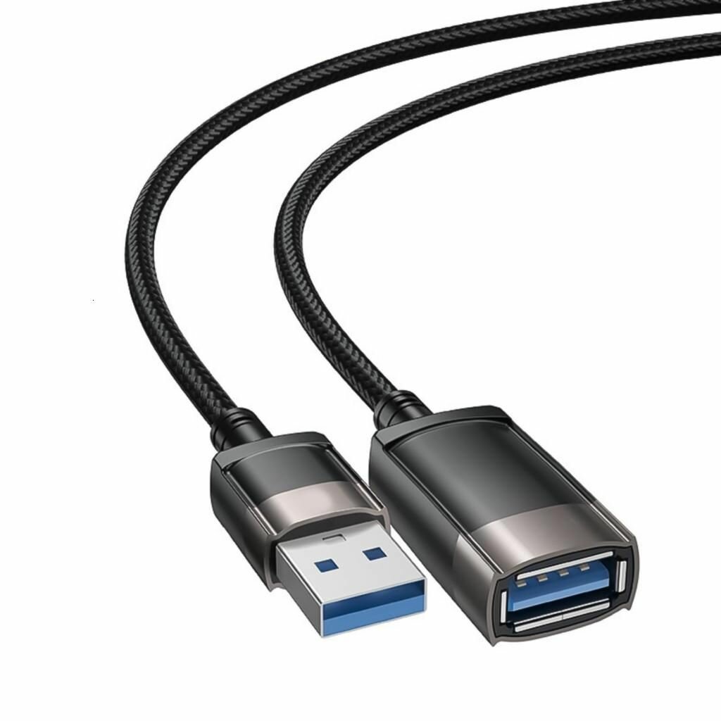 Удлинительный кабель USB 2.0 папа-мама для принтеров, камер, геймпадов