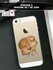 Чехол на Apple iPhone 5/5S/SE / Айфон 5/5S/SE с принтом "Капибара с ножом", проз...