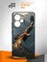Чехол на Honor 400, Хонор 400, накладка, силиконовый, противоударный, с рисунком