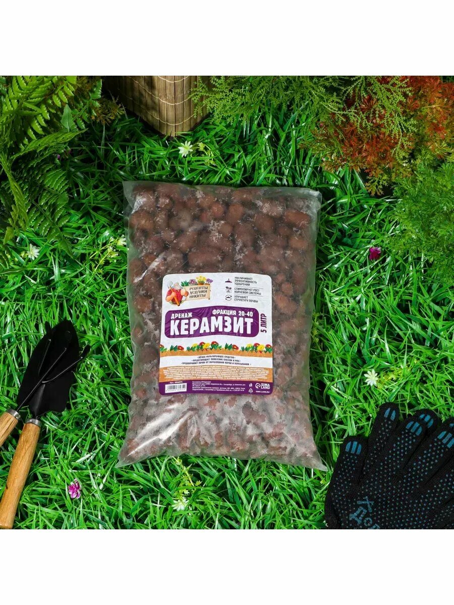 Дренаж Керамзит, фр 20-40