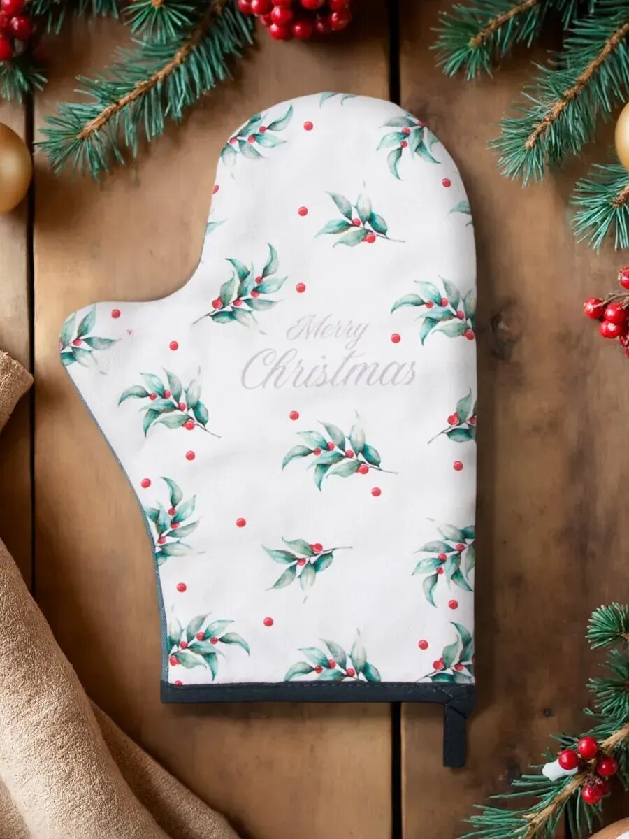 Варежка-прихватка 20х28 см для горячего