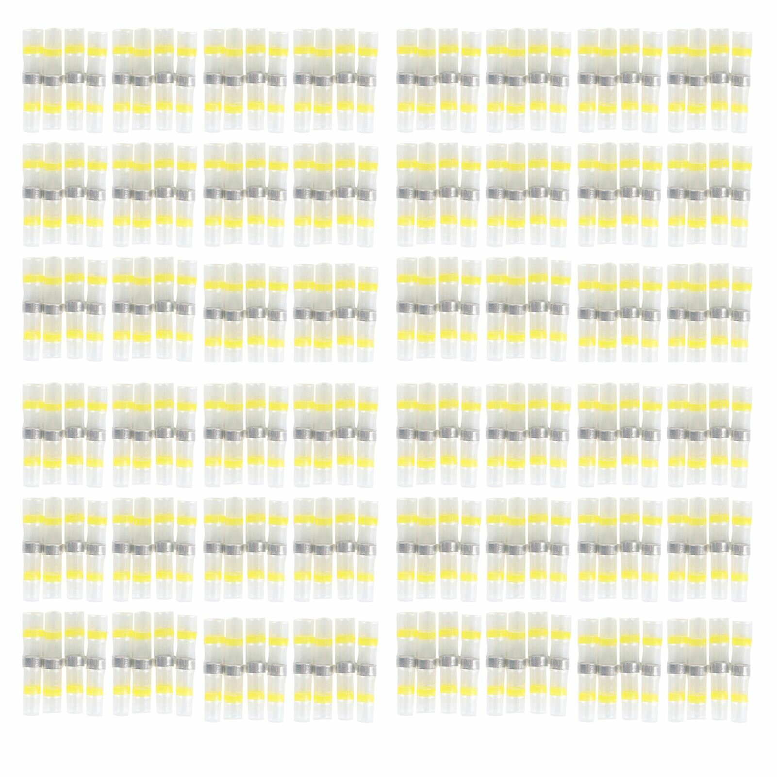150 шт, соединители для проводов с припоем, термоусадочные соединители, водонепроницаемые электрические клеммы