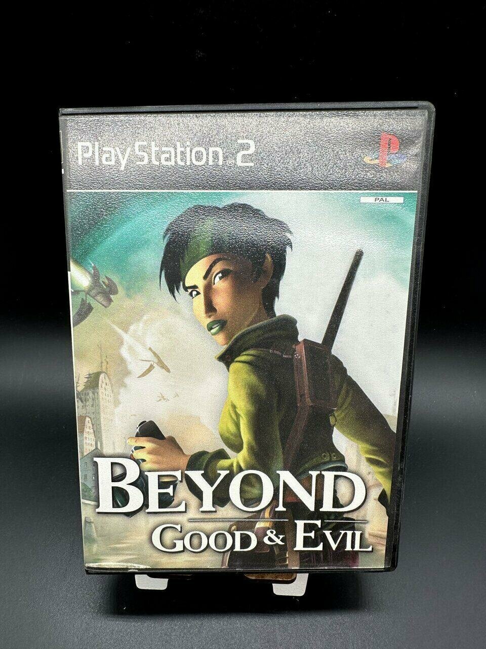 Диск с игрой Beyond Good&Evil на PlayStation 2 прошитую