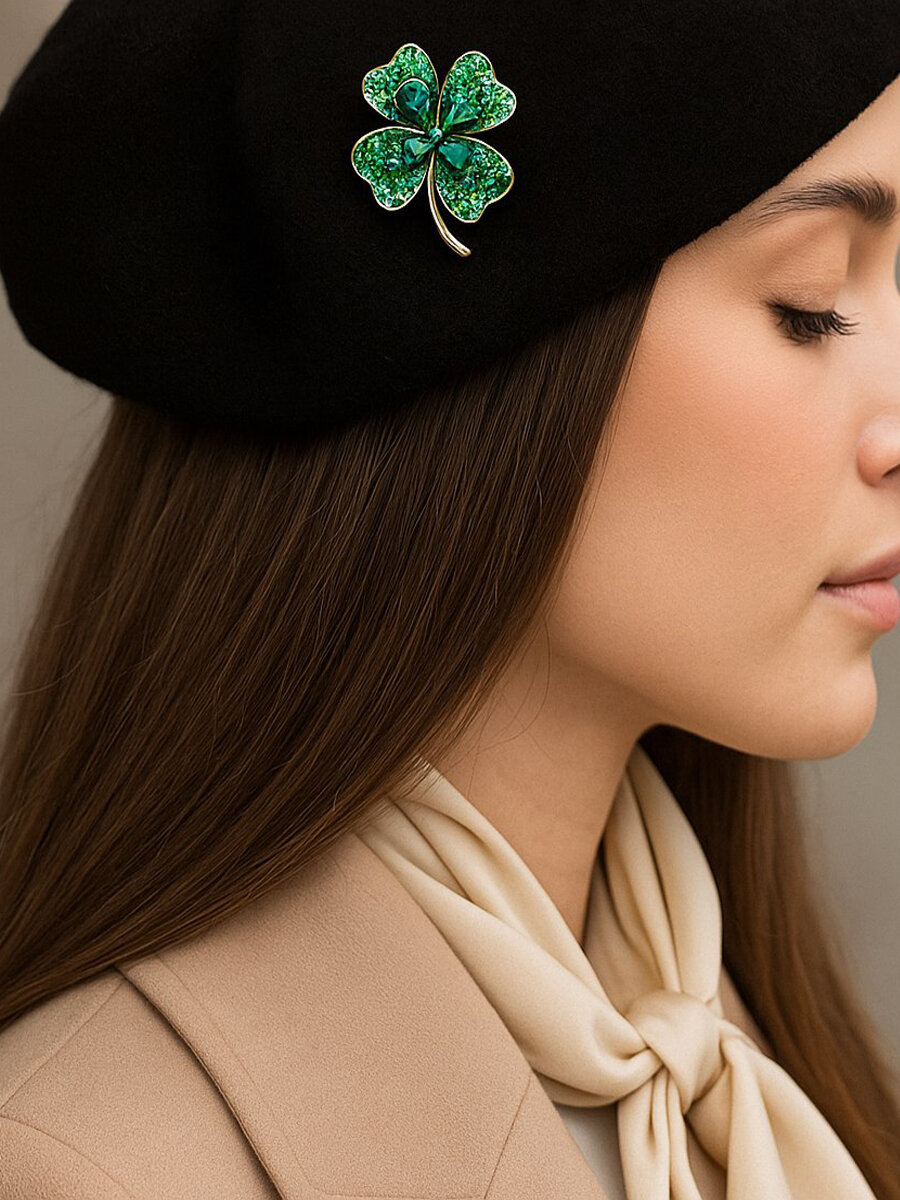 Брошь, кристалл