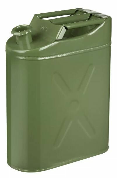 Канистра 10л металлическая КС-10 (винтовая крышка)