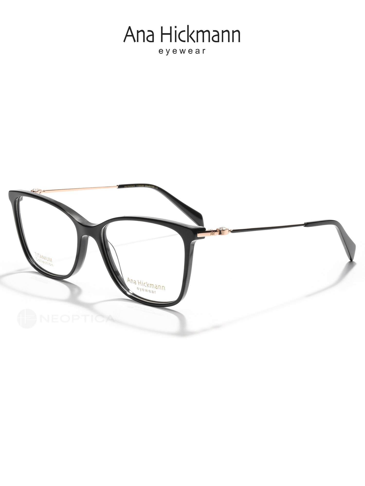 Женская оправа Ana Hickmann AH6489T A01 размер 55