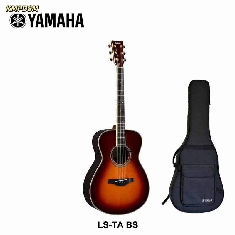 Yamaha LS-TA Цельнотвердая трансакустическая самоусиливающаяся акустическая/электрическая гитара Сумка для гитары в комплекте