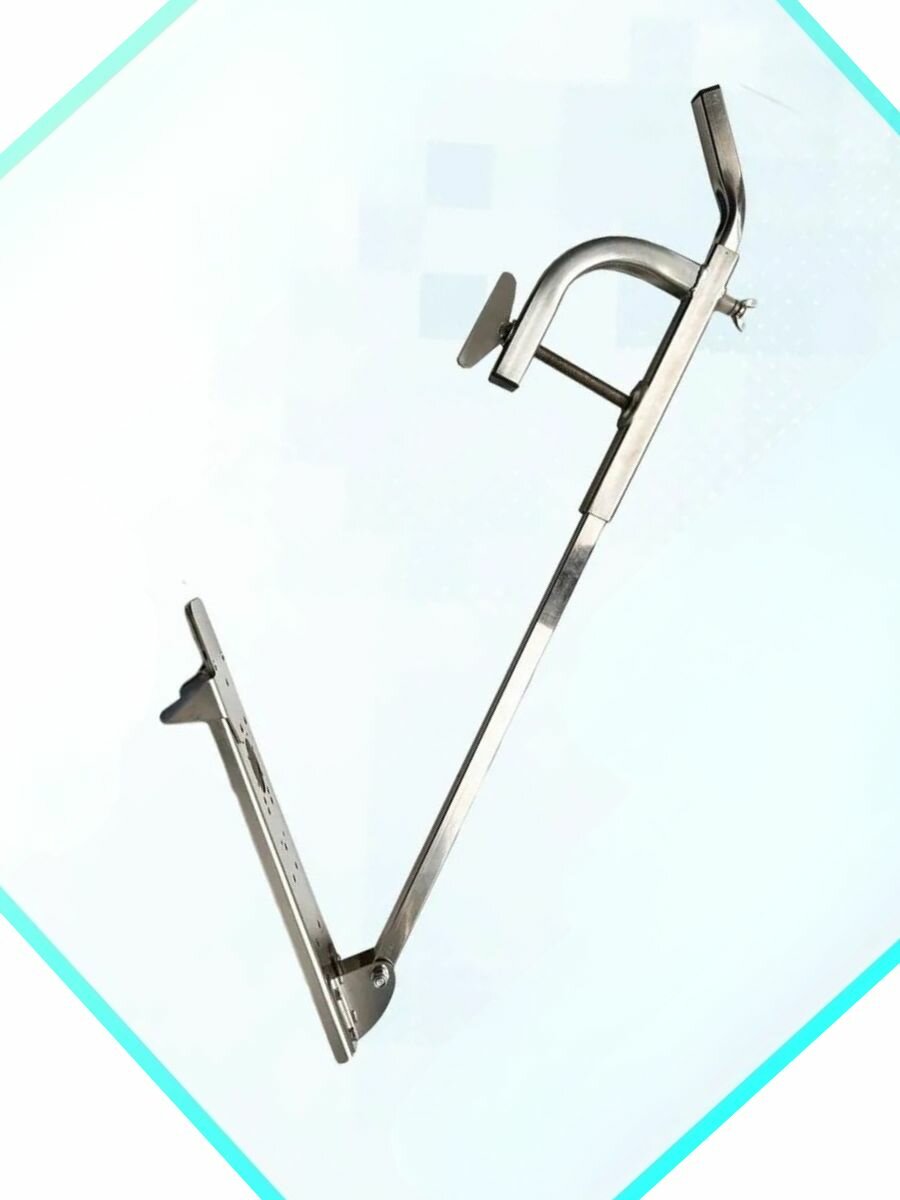 Держатель датчика эхолота нержавейка Blue Magic / держатель датчика эхолота на лодку LN GARMIN