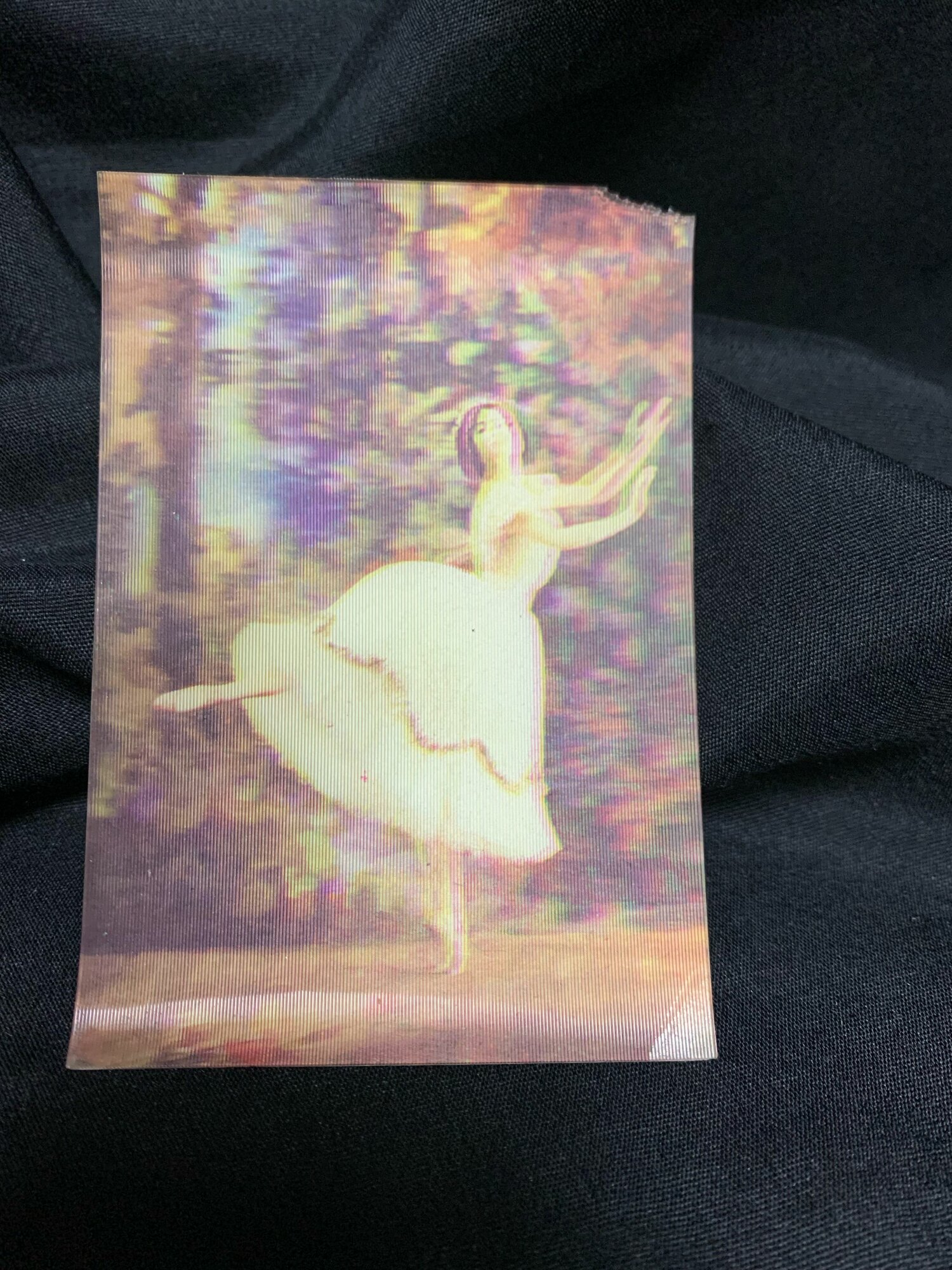 Коллекционный карманный календарь (легкий стереоэффект) Шопениана 1986 г.