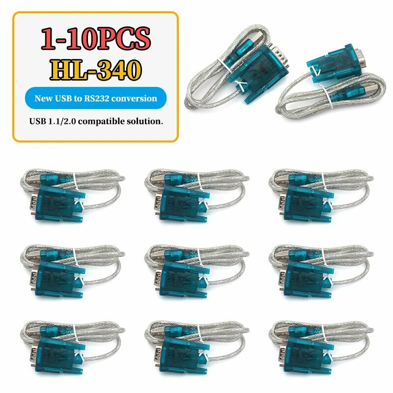 USB-RS232 адаптер HL-340, 10 штук