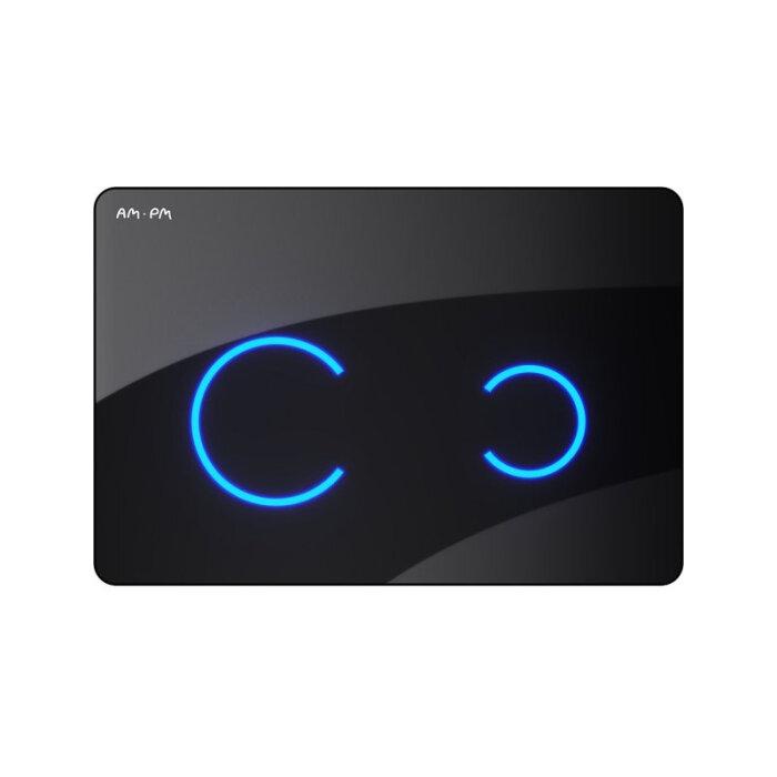 Кнопка смыва AM.PM Touch Pro I0450B38 черная глянцевая