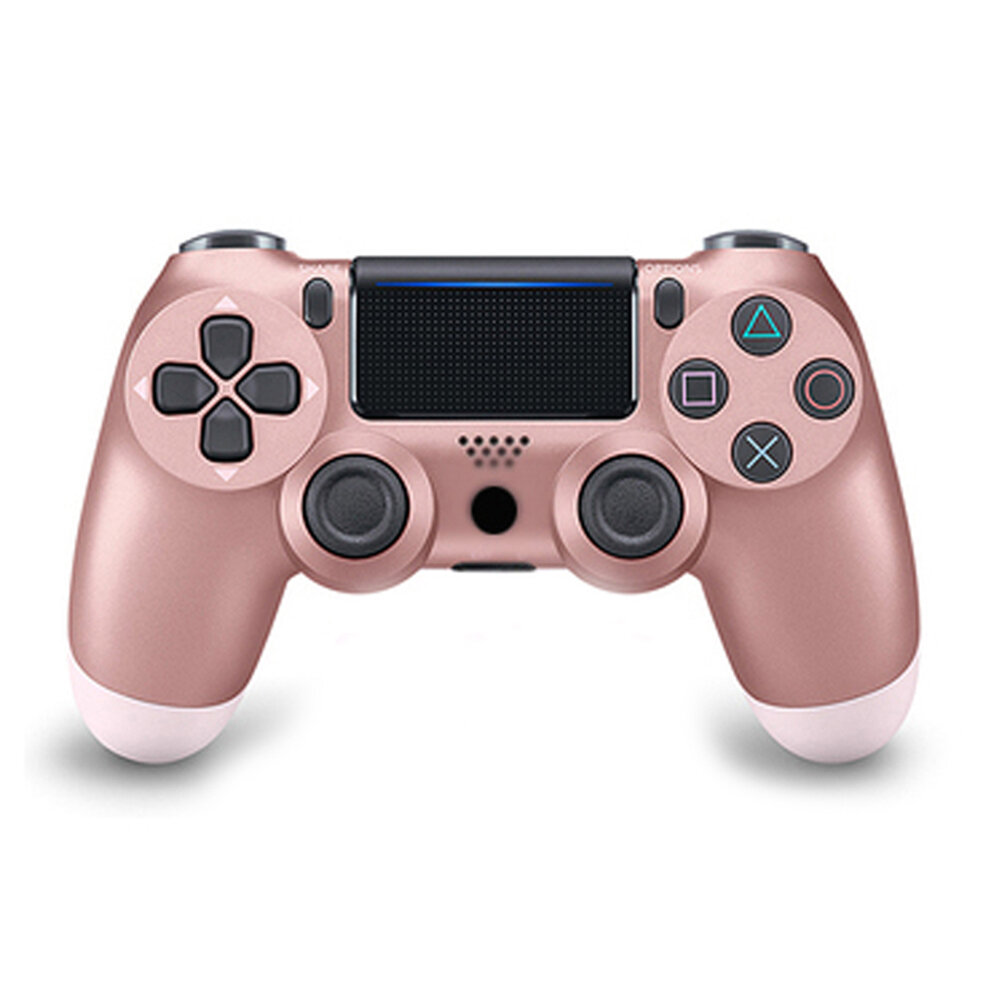 Беспроводной контроллер DualShock BT Gamepad для замены контроллера Sony PS4 PlayStation 4, материалы ABS, цвета: фиолетовый, серый, зеленый, коричневый, красный, темно-синий, розовое золото, синий, камуфляж красный, камуфляж серый, камуфляж синий,