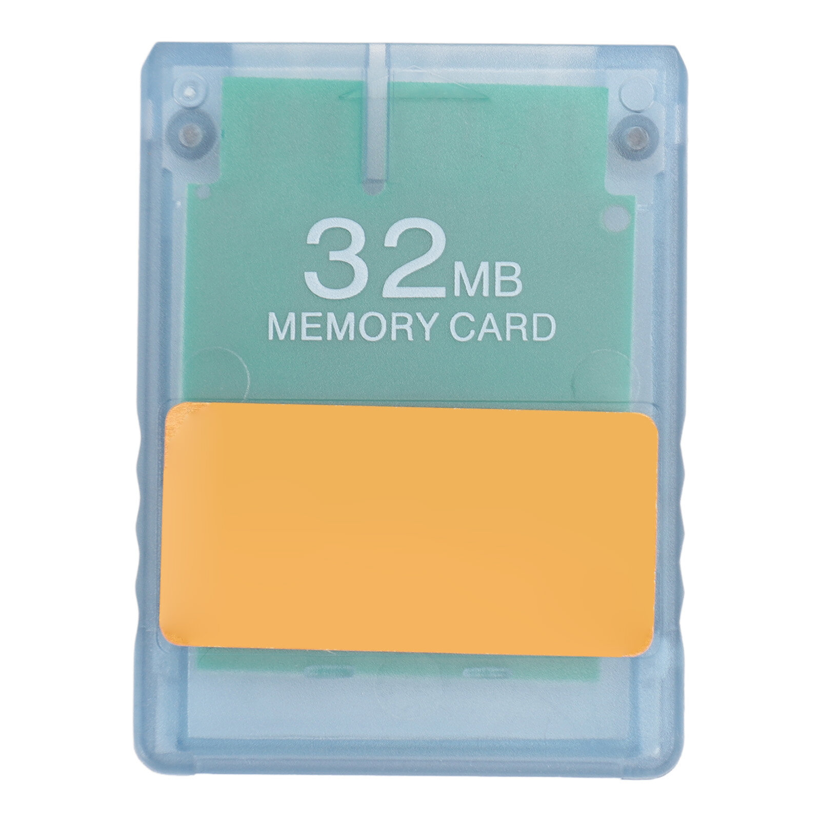 Карта памяти для консоли V1.966 OPL HD Loader Program Game Start с прозрачным корпусом, синяя, 32 МБ