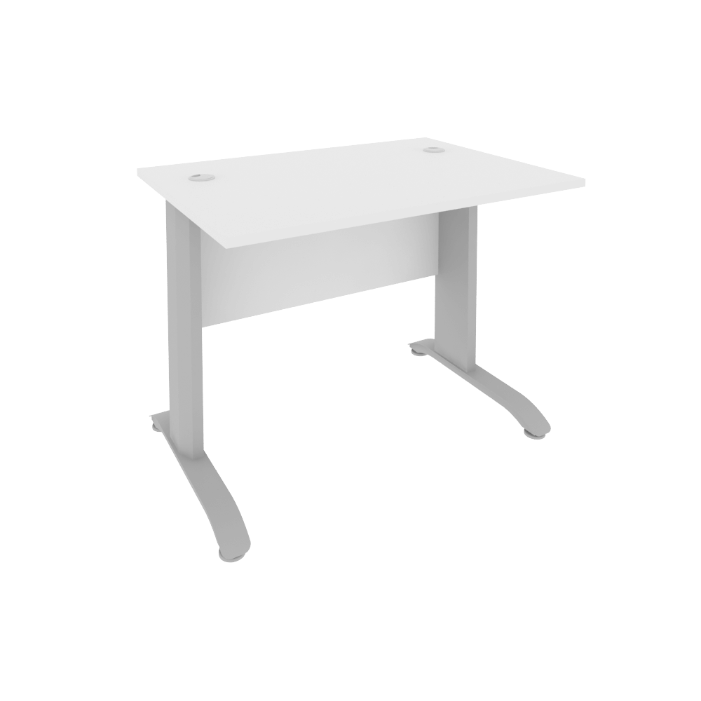 Письменный стол на Т-образном металлокаркасе L.PRO Лайт/Lite M. CT-1 Белый 1000*720*750