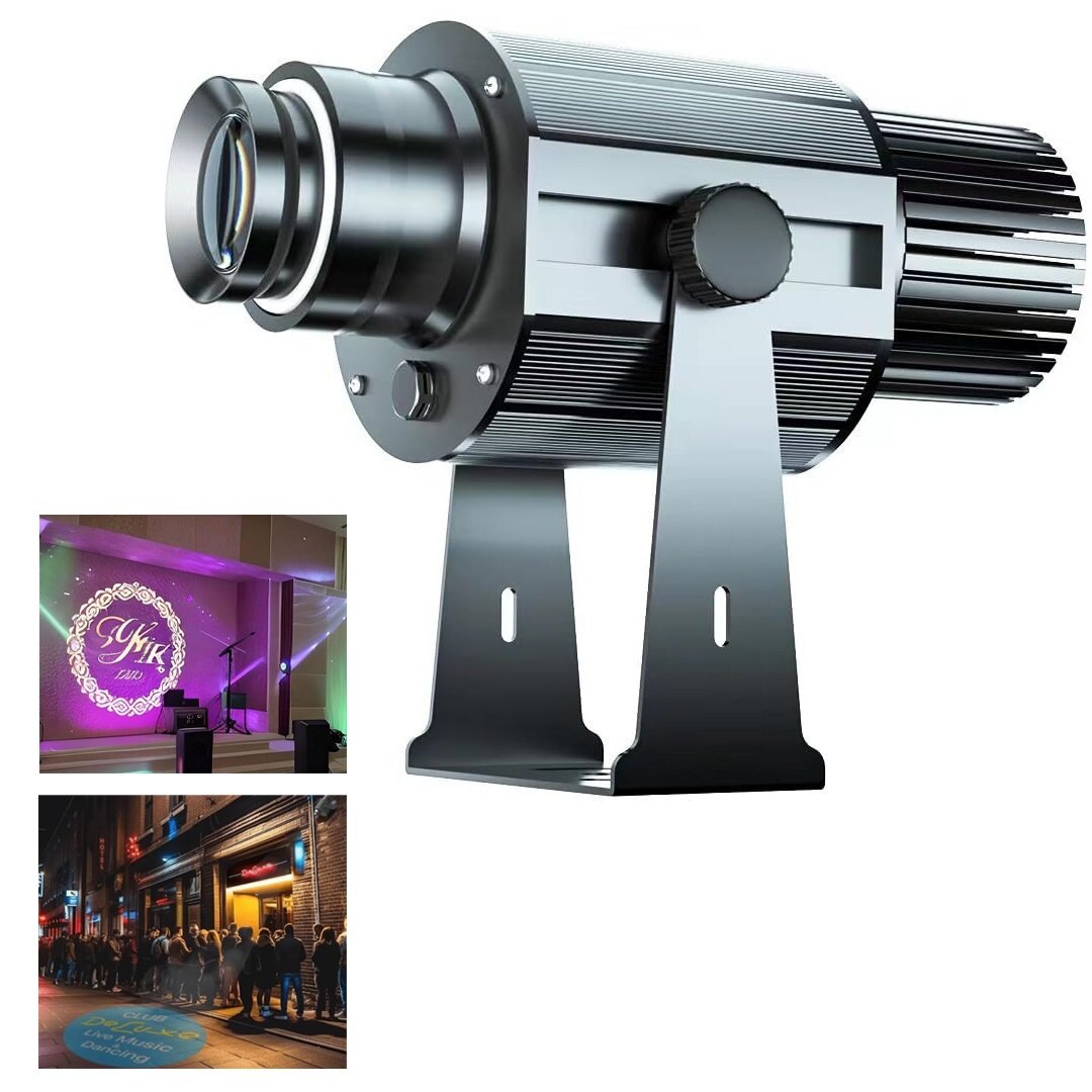 Светодиодный проектор логотипов Levenhuk, 60Вт, с линзой, водонепроницаемый