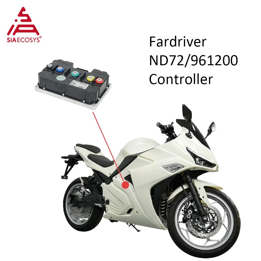 Контроллер Fardriver Fardriver ND721200/ND961200 Линейный ток 600 А с модулем Bluetooth для ND721200