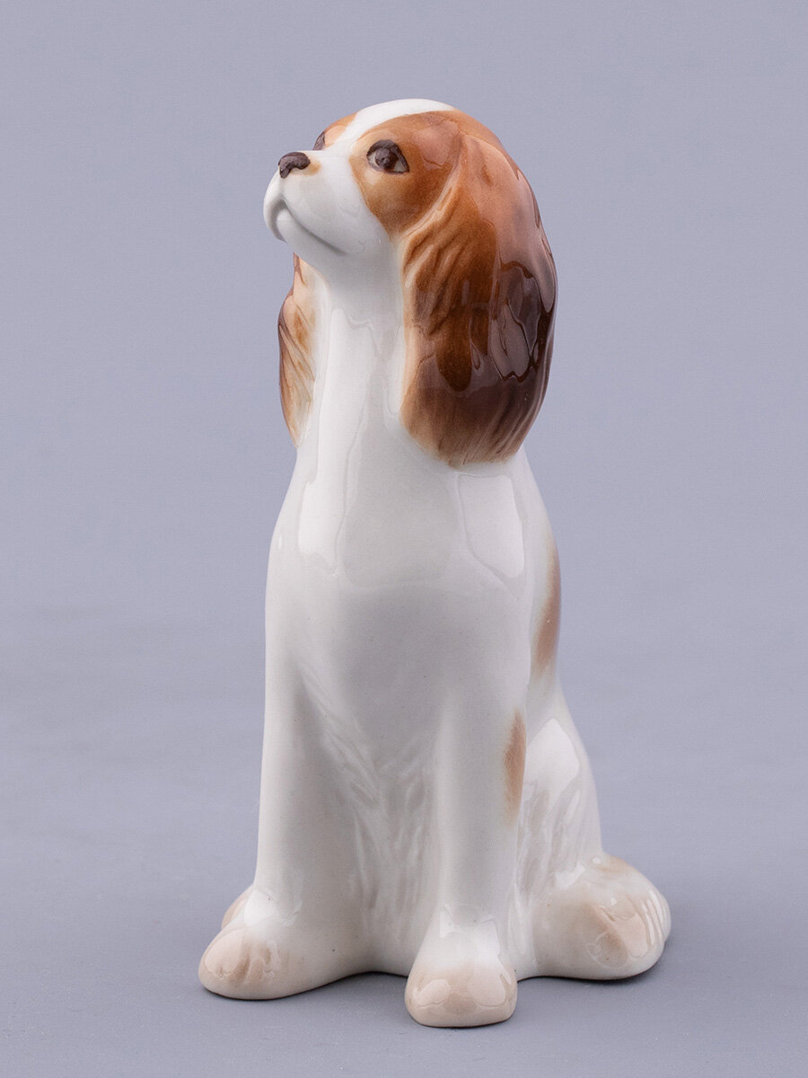 Фарфоровая статуэтка "Кавалер кинг-чарльз спаниель", Императорский фарфоровый завод