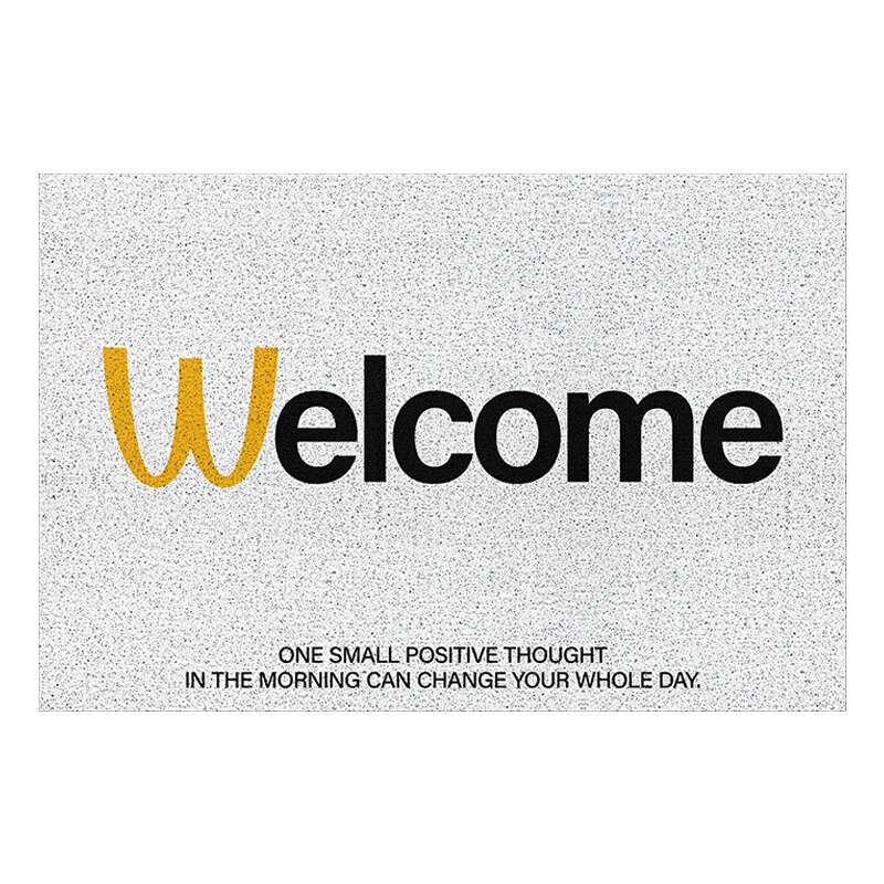 Входные коврики TANPAILAB fun welcome rectangle white, 2240289