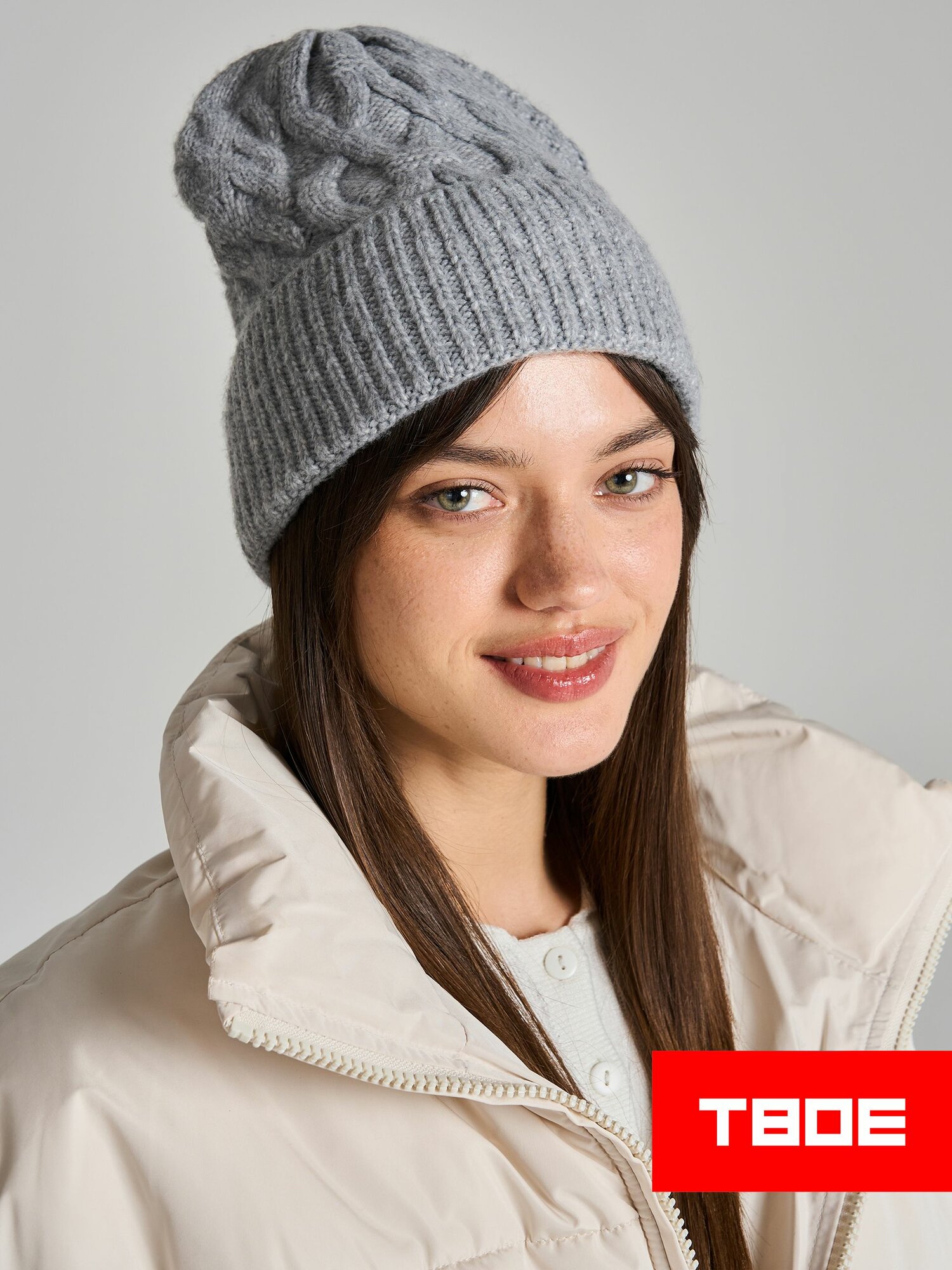 Шапка-бини Осень-зима 2025 для женщин