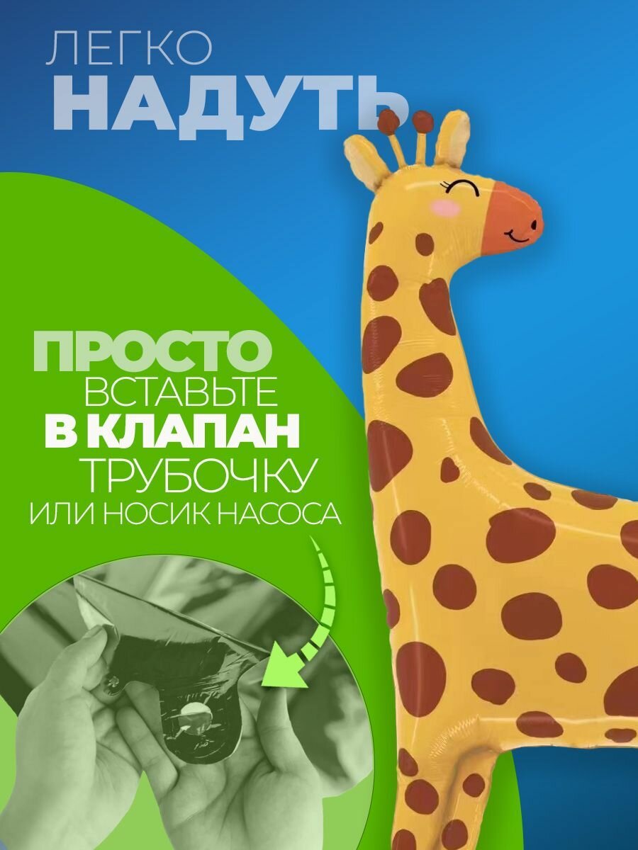 Шарики воздушные фольгированные фотозона на день рождения — фото 1