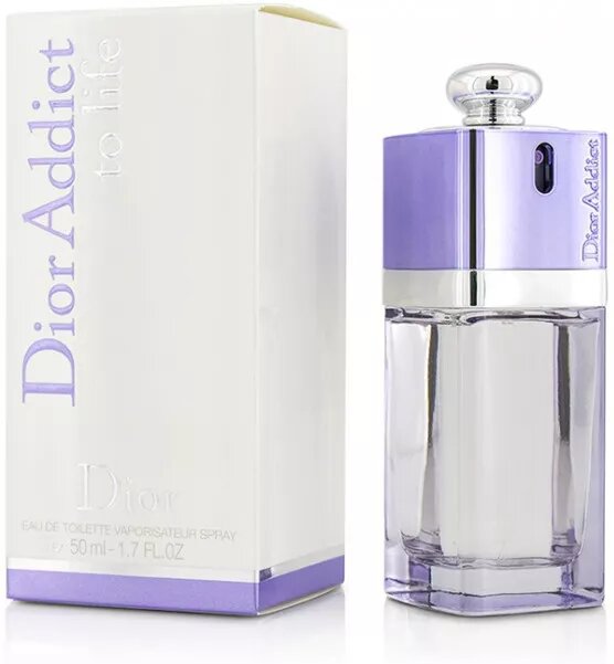 Dior Addict To Life 50 мл, Туалетная вода женская