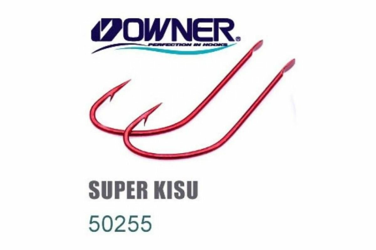 OWNER Крючок Super Kisu red №6 12шт