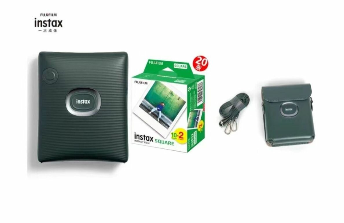 Фотопринтер Fujifilm Instax Square Link Midnight Green