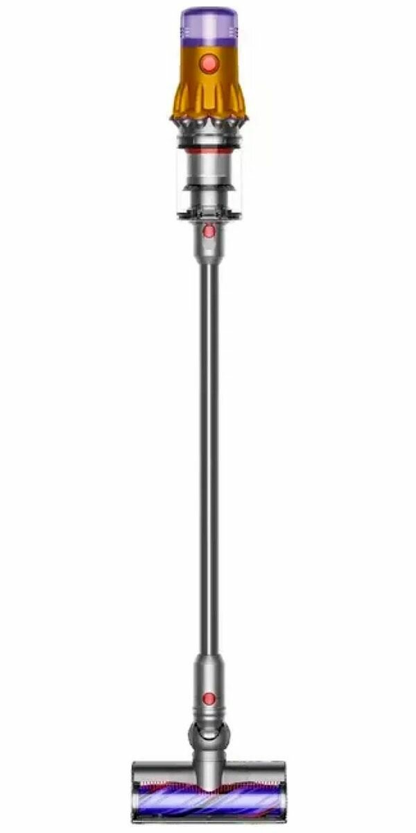 Пылесос вертикальный Dyson V12 Detect Slim Absolute (448884-01) серо-оранжевый