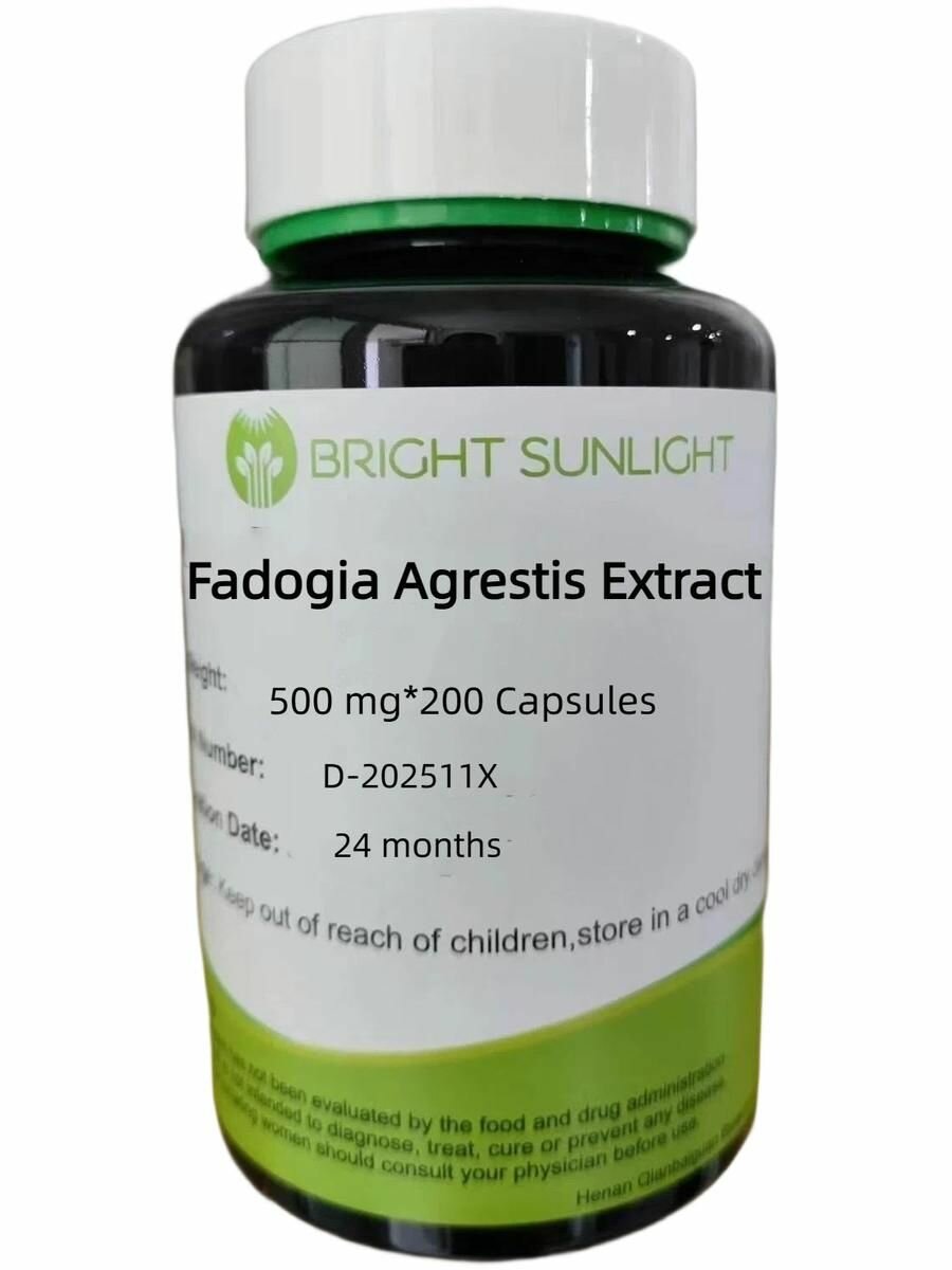 Экстракт Fadogia Agrestis в соотношении 10:1, 500 мг * 200 веганских капсул