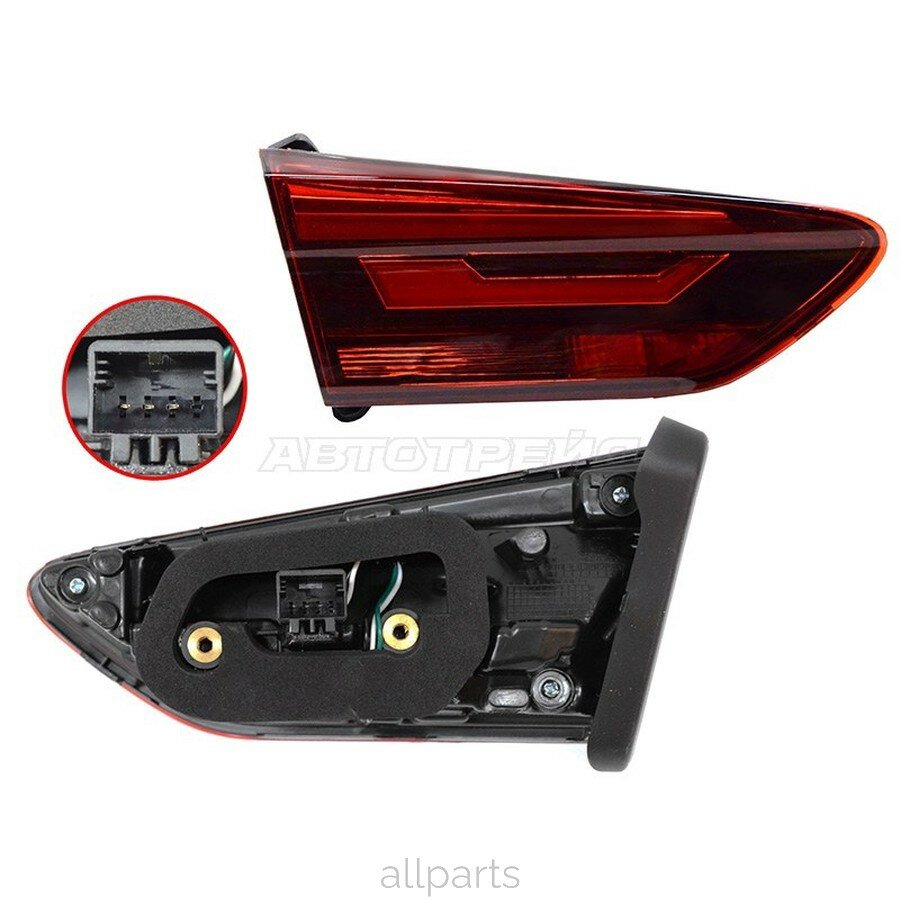 SAT ST-441-1341L Фонарь в крышку багажника Volkswagen Polo 20-22 (Слева)