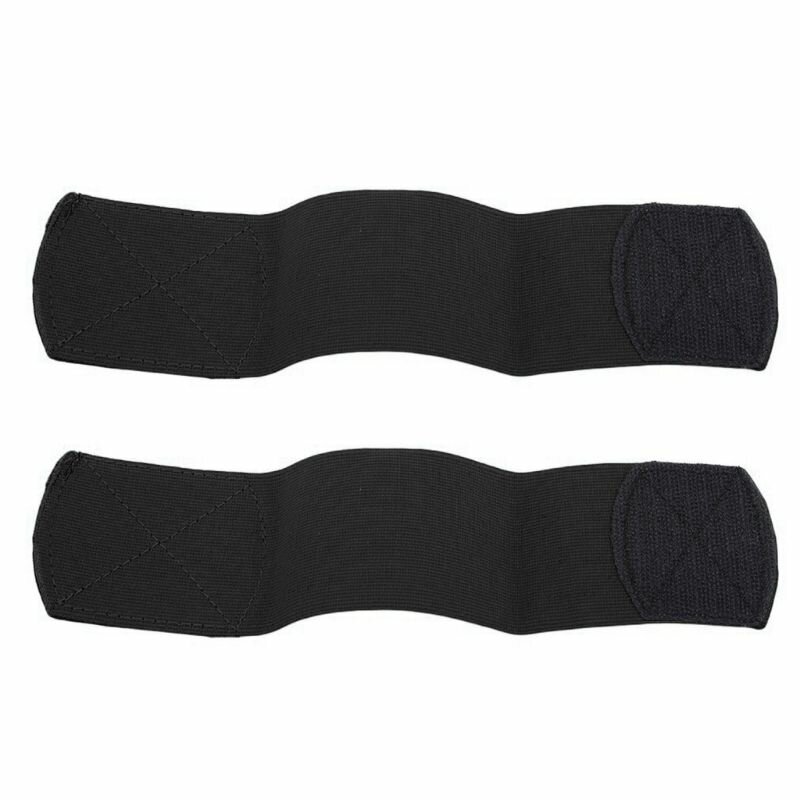 2 фиксированных ремешка для футбольных леггинсов-черный