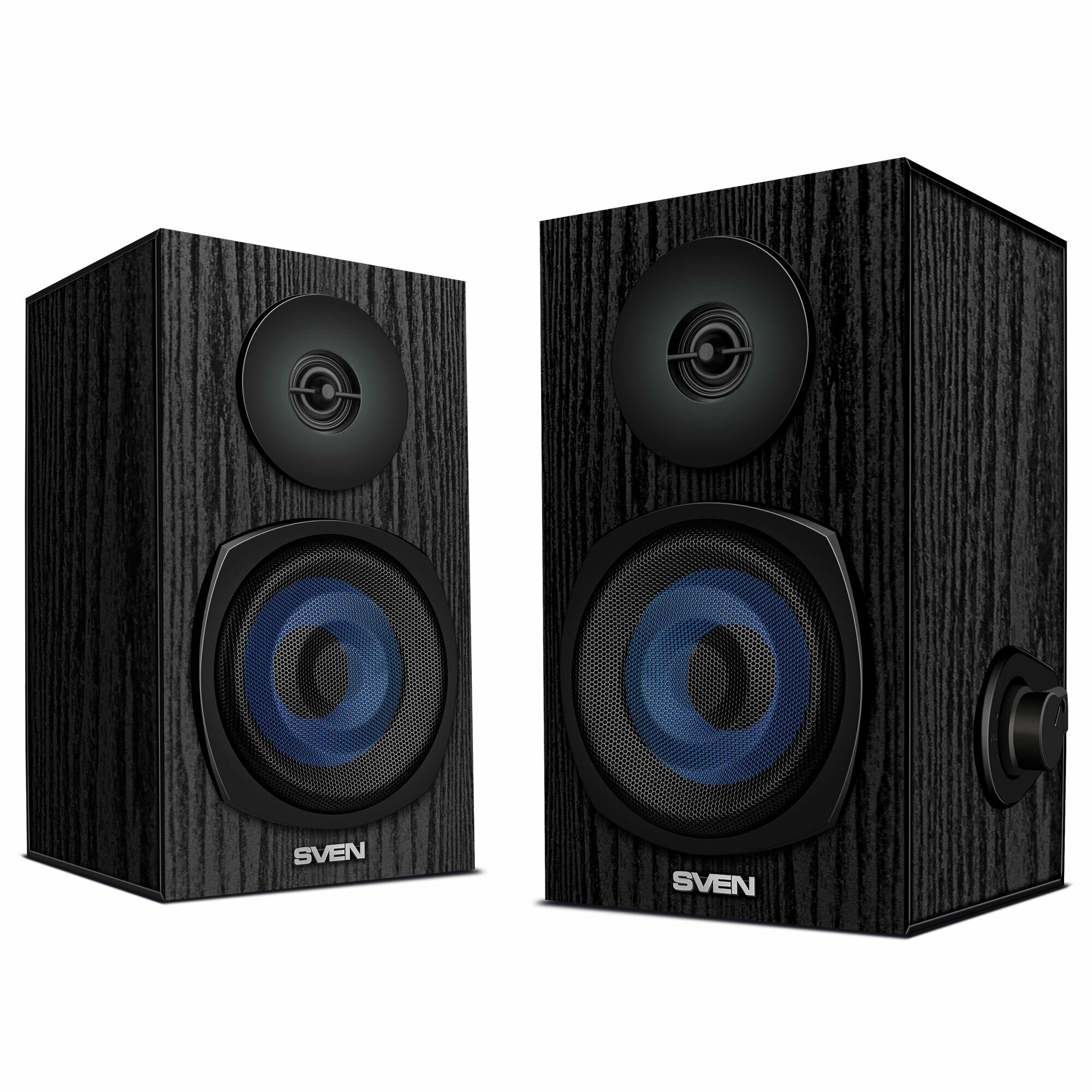 Колонки компьютерные 2.0 SPS-576, чёрный