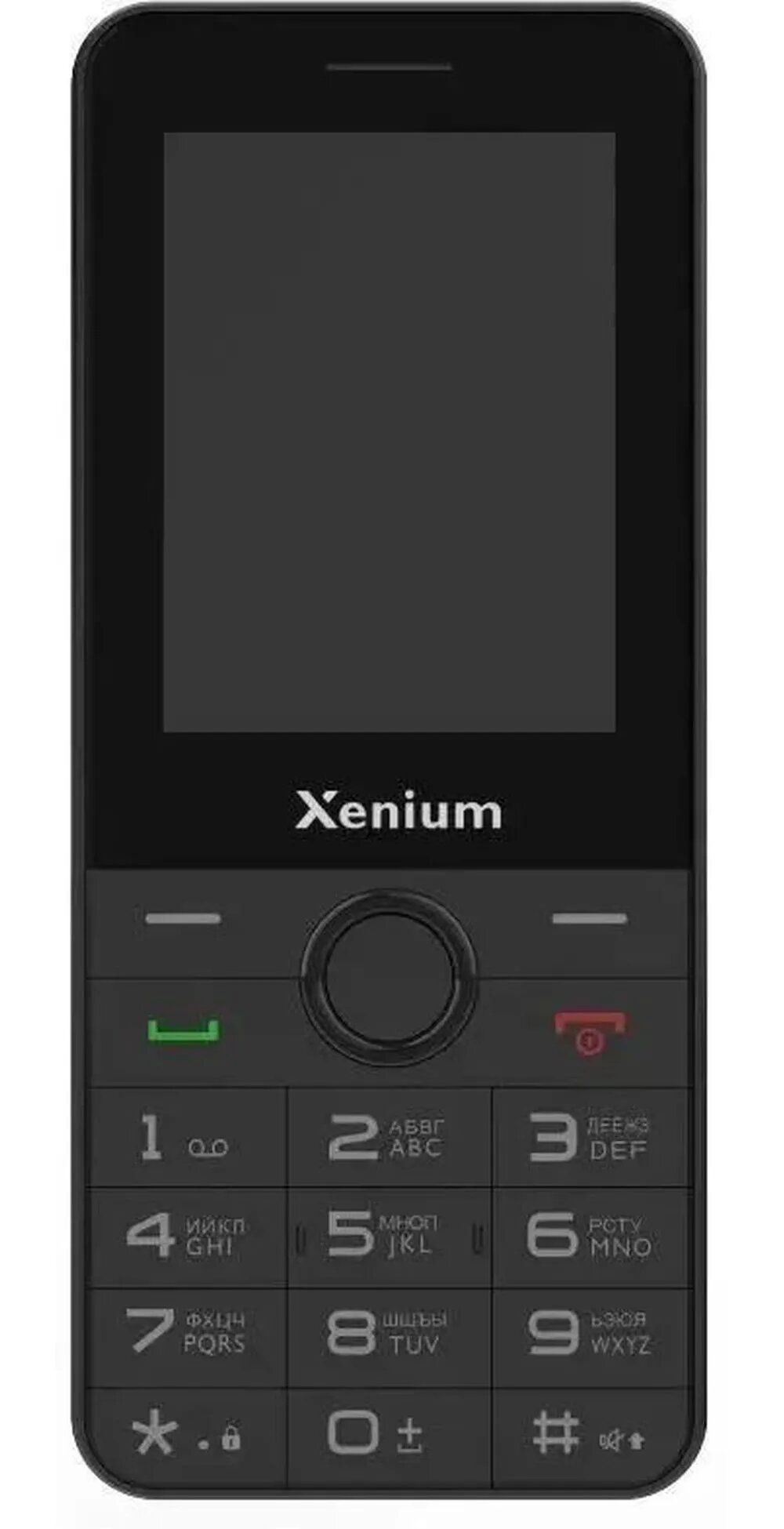 Мобильный телефон XENIUM X240 черный