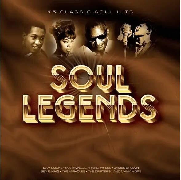 Виниловая пластинка Various Artists - Soul Legends 15 Classic Soul Hits (180 Gram Black Vinyl LP), 5711053021427