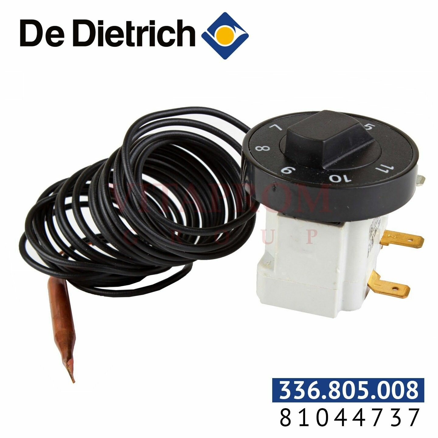 Термостат De Dietrich 81044737 котла - 1-ой/2-ой ступени (50-105 C)