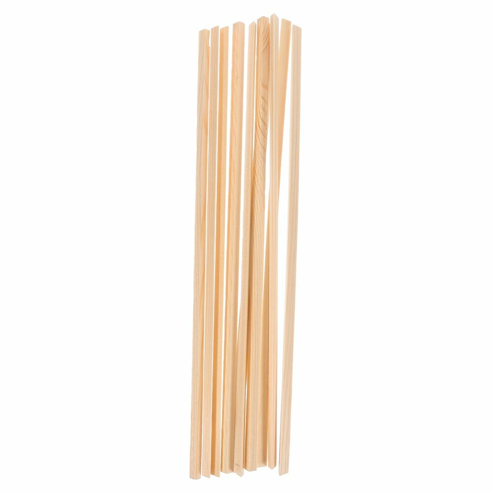 12 Полос Деревянных Для Создания Интерьера В Бежевом Цвете 30.00X0.60X0.60Cm