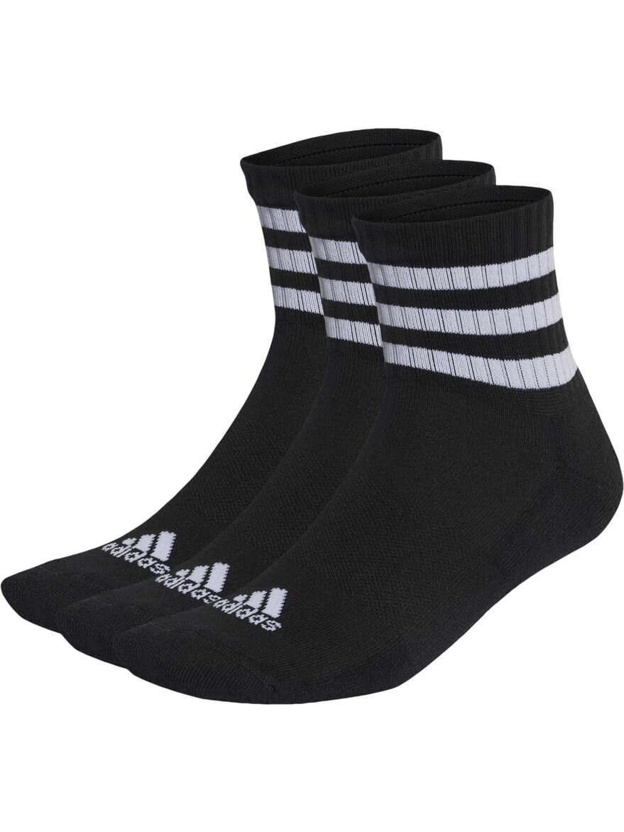Носки 3-Stripes Cushioned Sportswear Low-Cut Socks 3PP, комплект