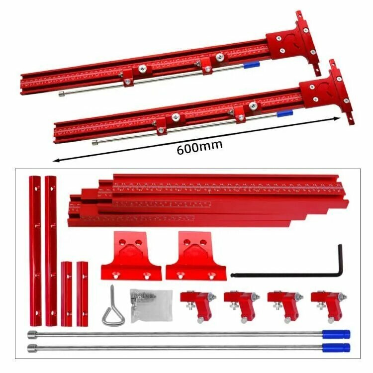 Параллельная направляющая система для многократного резания для направляющих дисковых пил