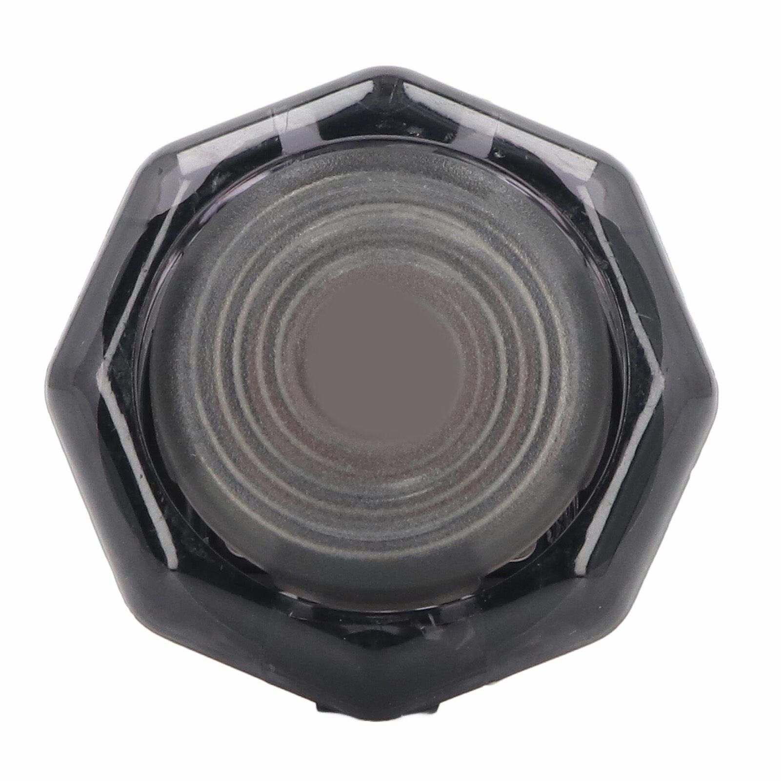 Аркадная кнопка, сменный красный переключатель, механическая кнопка для Street Fighter 6 для Hitbox, игровой джойстик, контроллер, прозрачный черный 29,8 мм / 1,2 дюйма