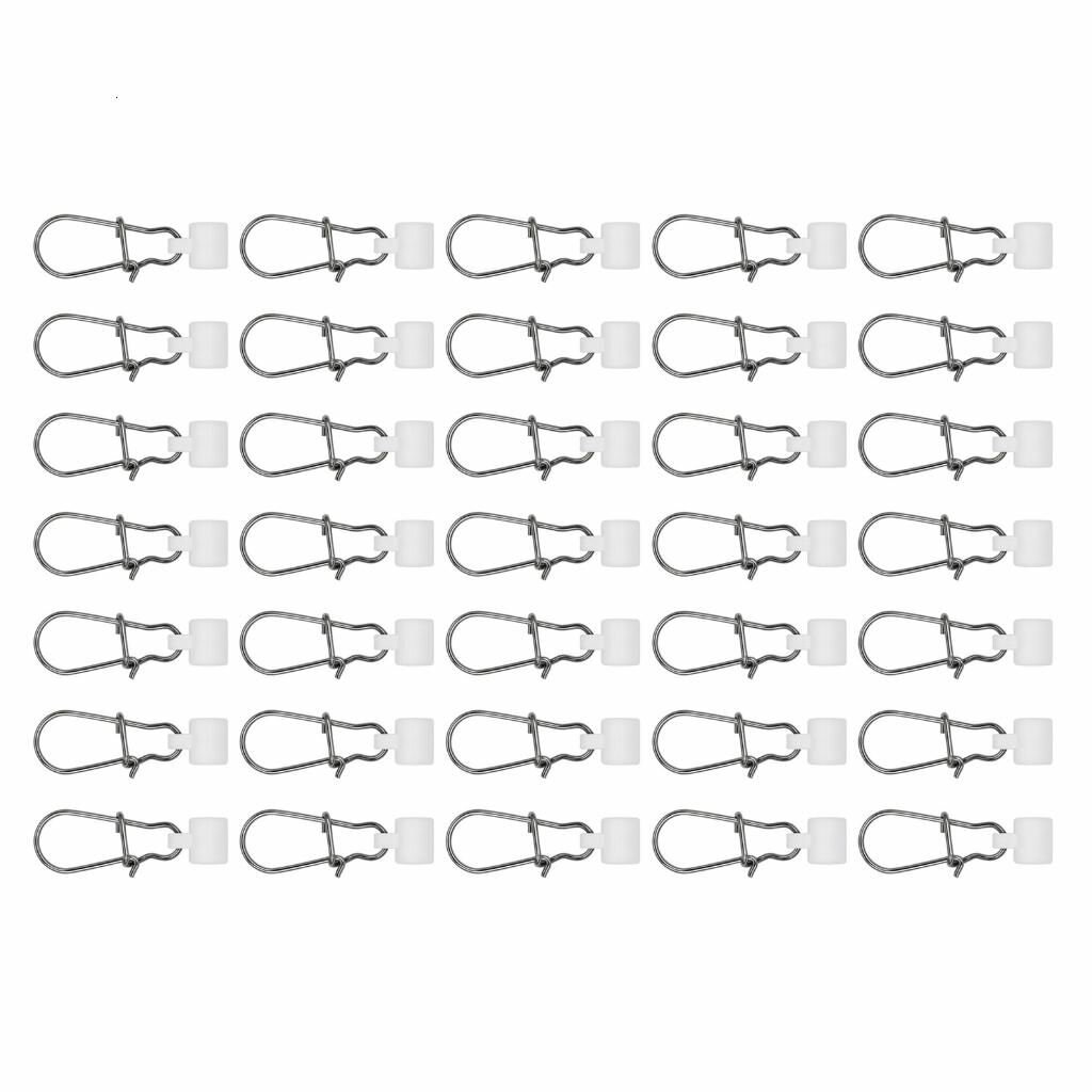 35pcs Fishing Finder Clip Viveling Snap Snow Slider для