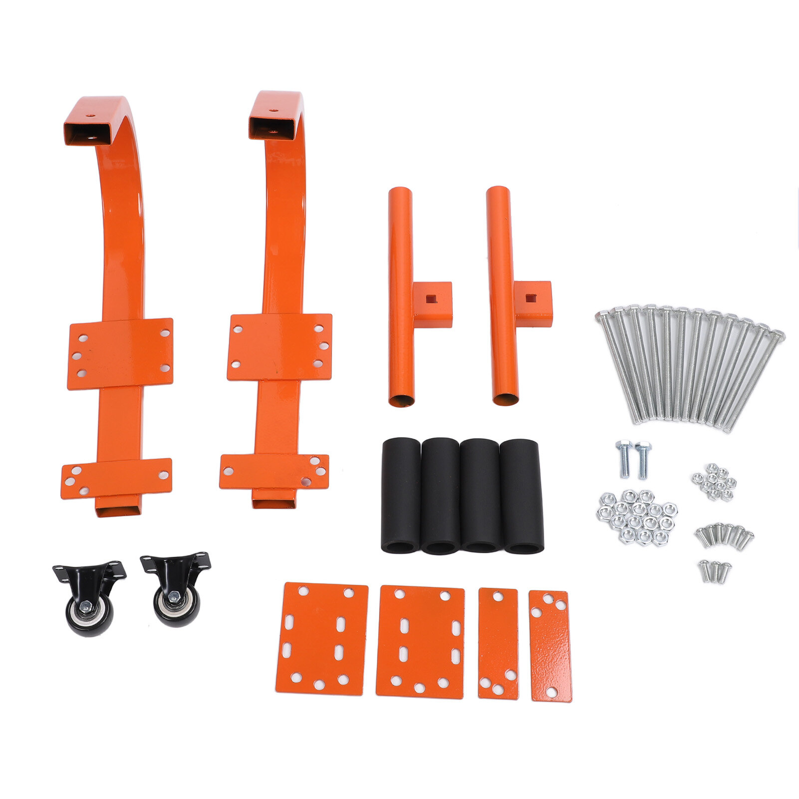 Крюк для лестницы на крышу Прочный стальной стабилизатор лестницы Резиновая ручка Т-образная планка с колесом для безопасного и легкого доступа