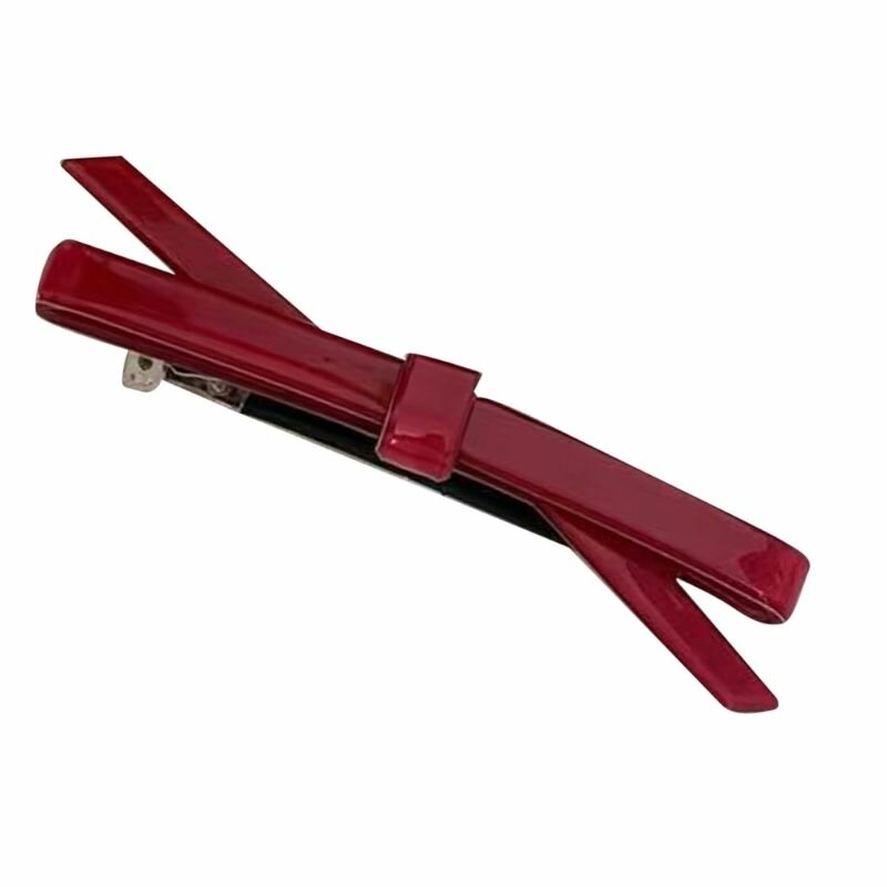 Корейская заколка-бантик для волос-2