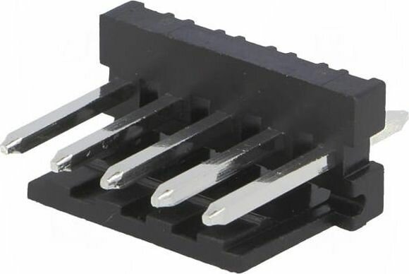 Гнездо PANCON MTSS156-05-D Гнездо провод-плата "папа" PIN: 5 3,96мм THT MAS-CON луженые 1шт