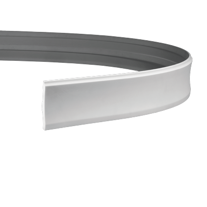 Плинтус Гибкий Европласт Лепнина 1.53.104 Д2000хШ25хВ120 мм.