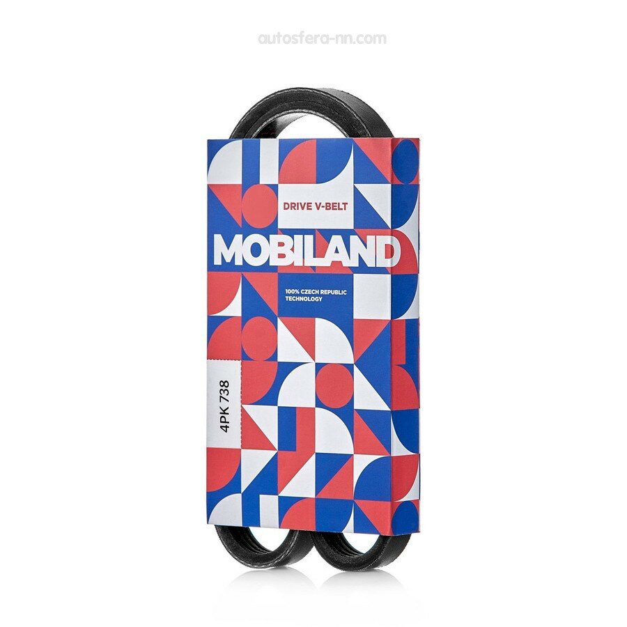 MOBILAND 501240738 Ремень приводной 4PK738