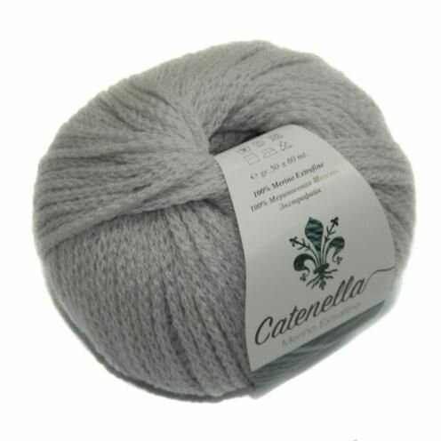 Пряжа Kutnor Catenella 769 (1 моток 50г/80м) серый